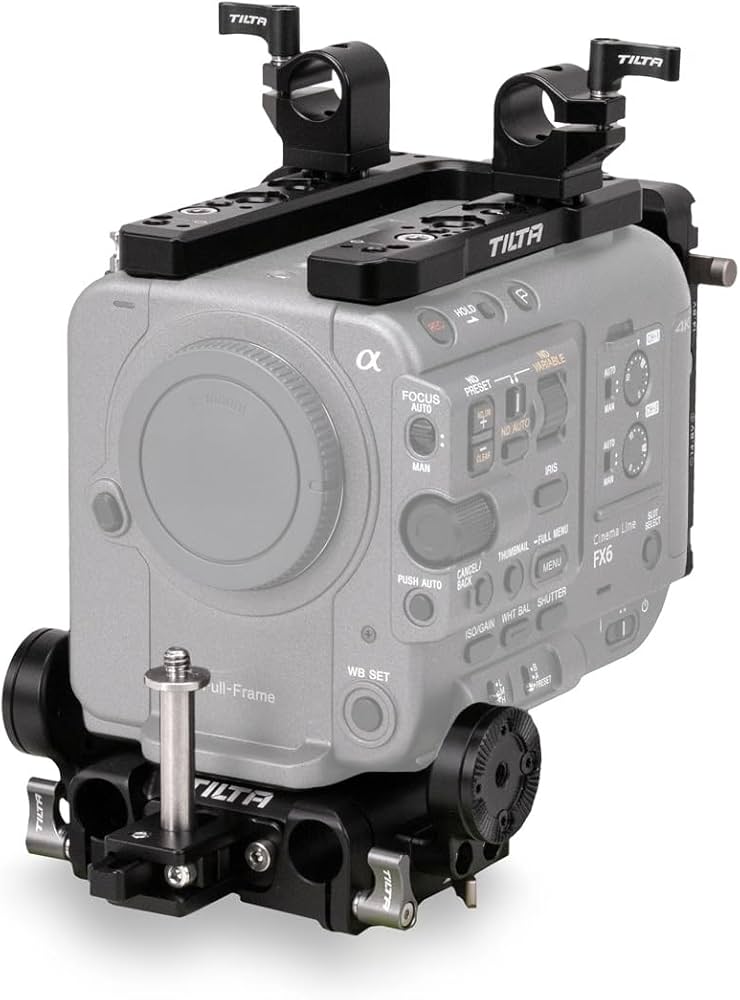 Tilta Camera Cage para Sony FX6 – Armadura de Protección y Expansión P ...